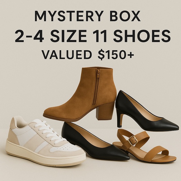 Shoes | Mystery Shoe Box Womens Size 11 Bundle 24 Pairs | Poshmark